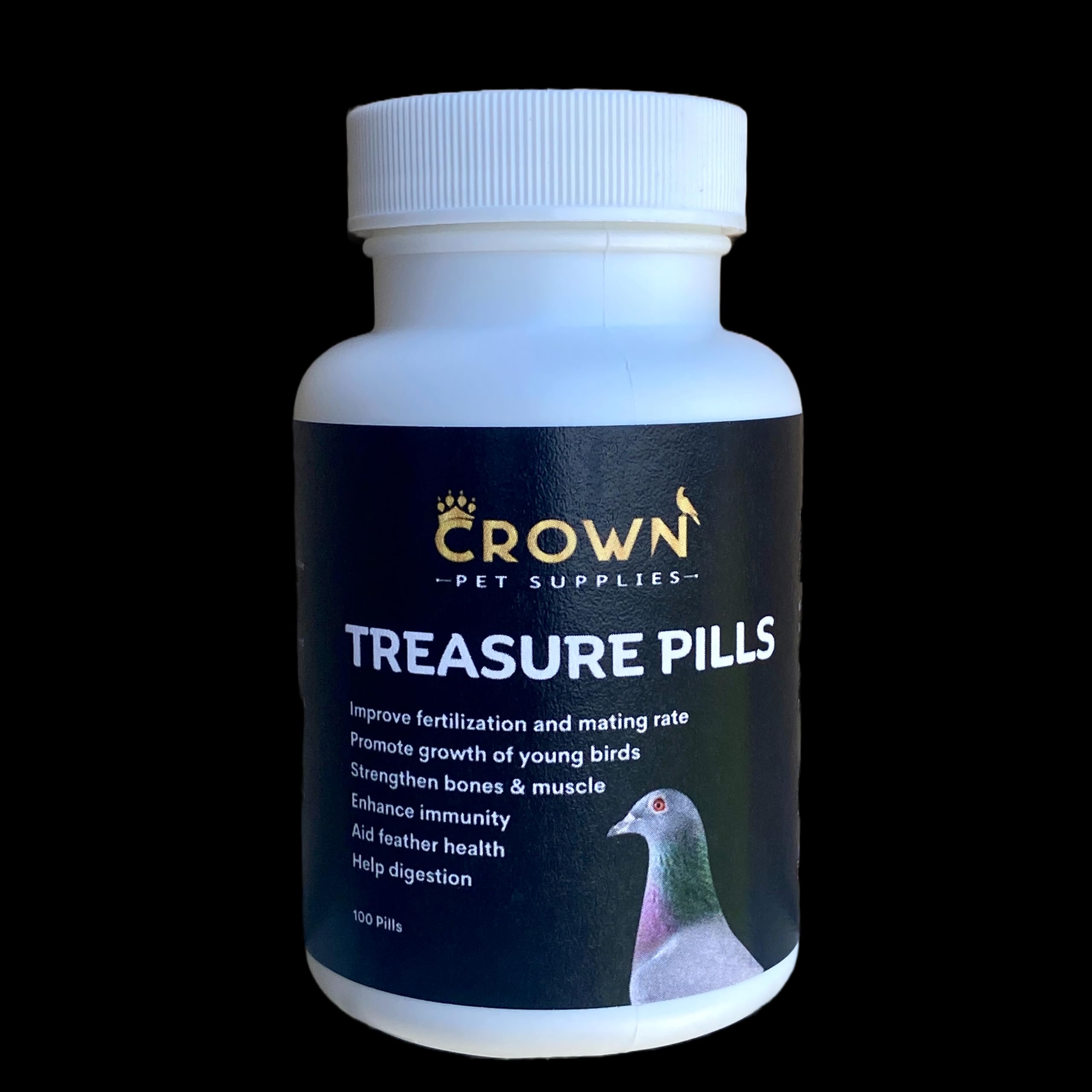 Amazon.com : Treasure Supplement 100 Pills, Fertility, Feather, Growth ...