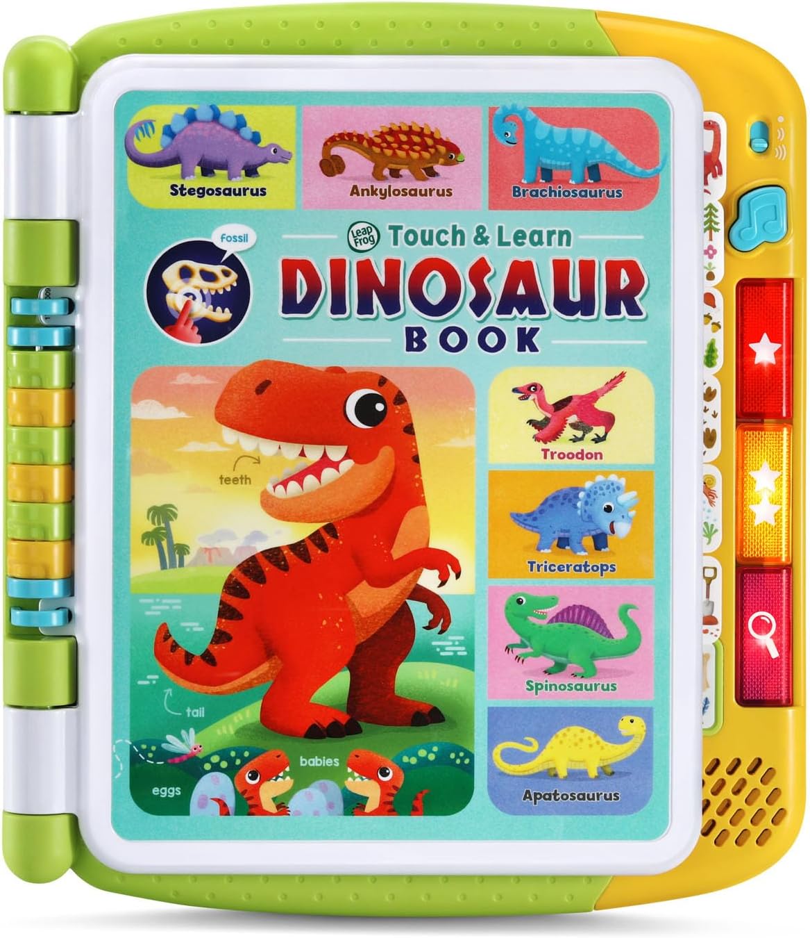 LeapFrog Touch and Learn Dinosaur Book (English Version) : Amazon.ca: Toys & Games