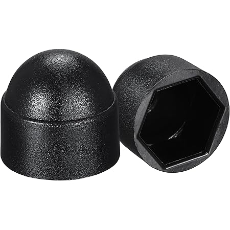 uxcell Plastic Dome Bolt Nut Protection Cap Covers, M8 / 13mm Hex Screw ...