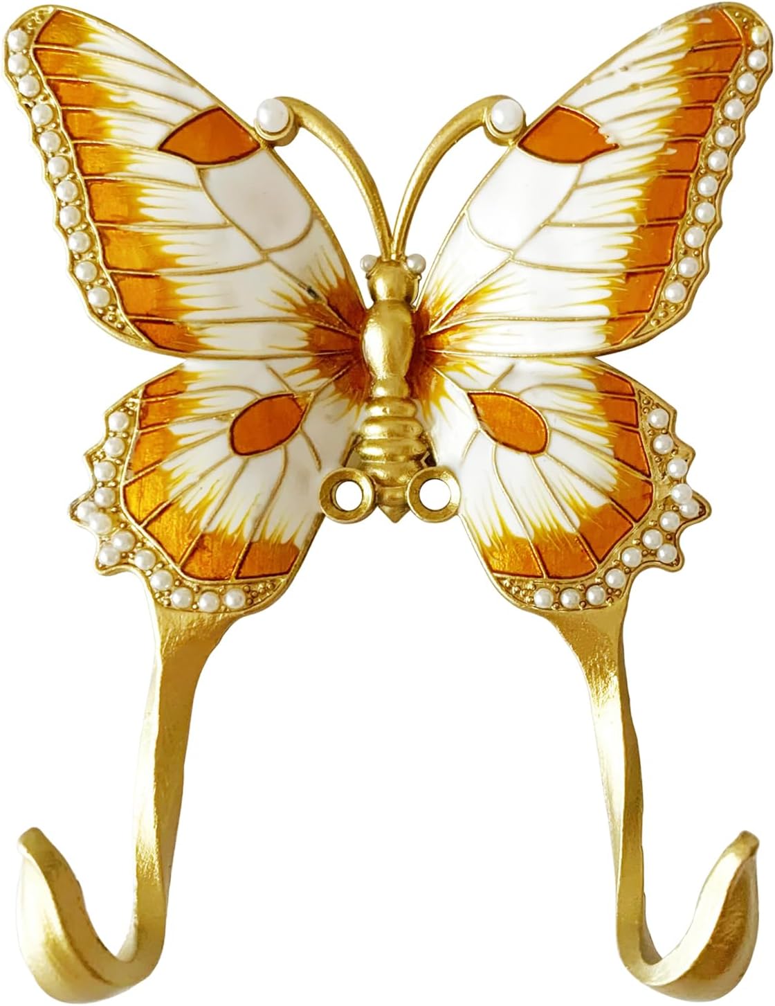Amazon.com: Pasiir 1 Pack Decorative Wall Hook, Vintage Butterfly ...