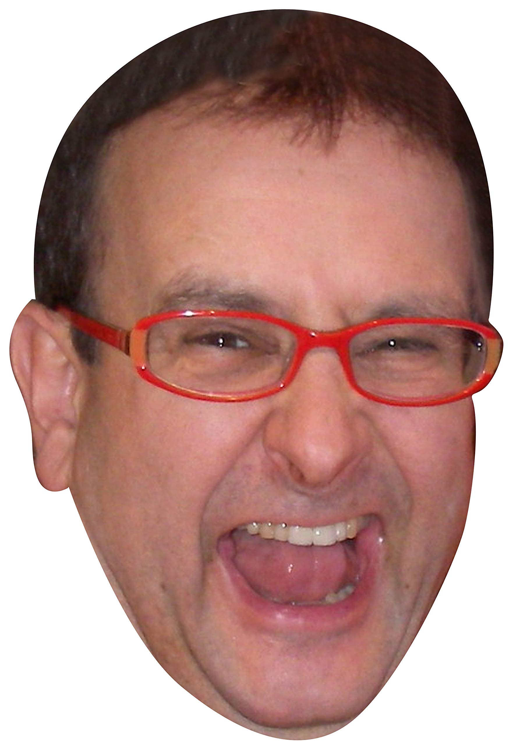 FoxyPrinting Timmy Mallet Celebrity Cardboard Party Face Mask Fancy ...