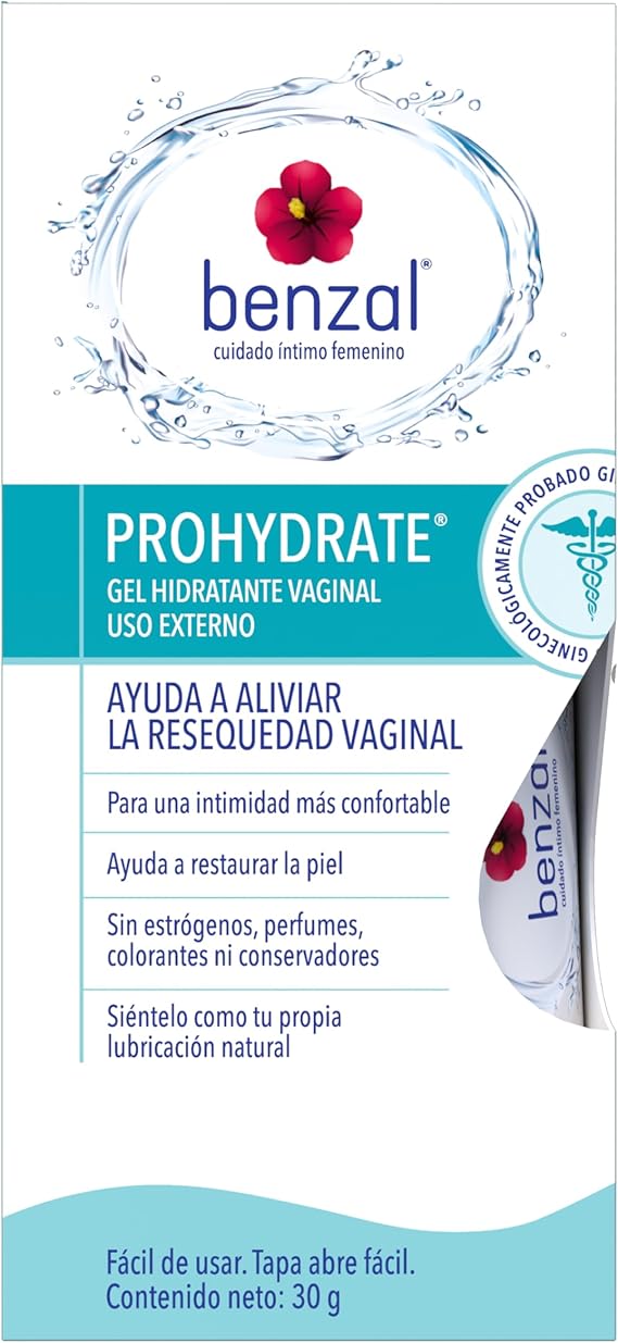 Benzal Gel Íntimo, Lubricante a Base de Agua con Manzanilla y Aloe ...