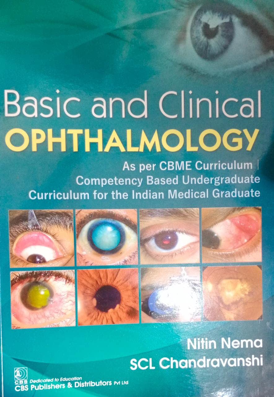 Basic And Clinical Ophthalmology By Nitin Nema (S) : Nitin Nema: Amazon ...
