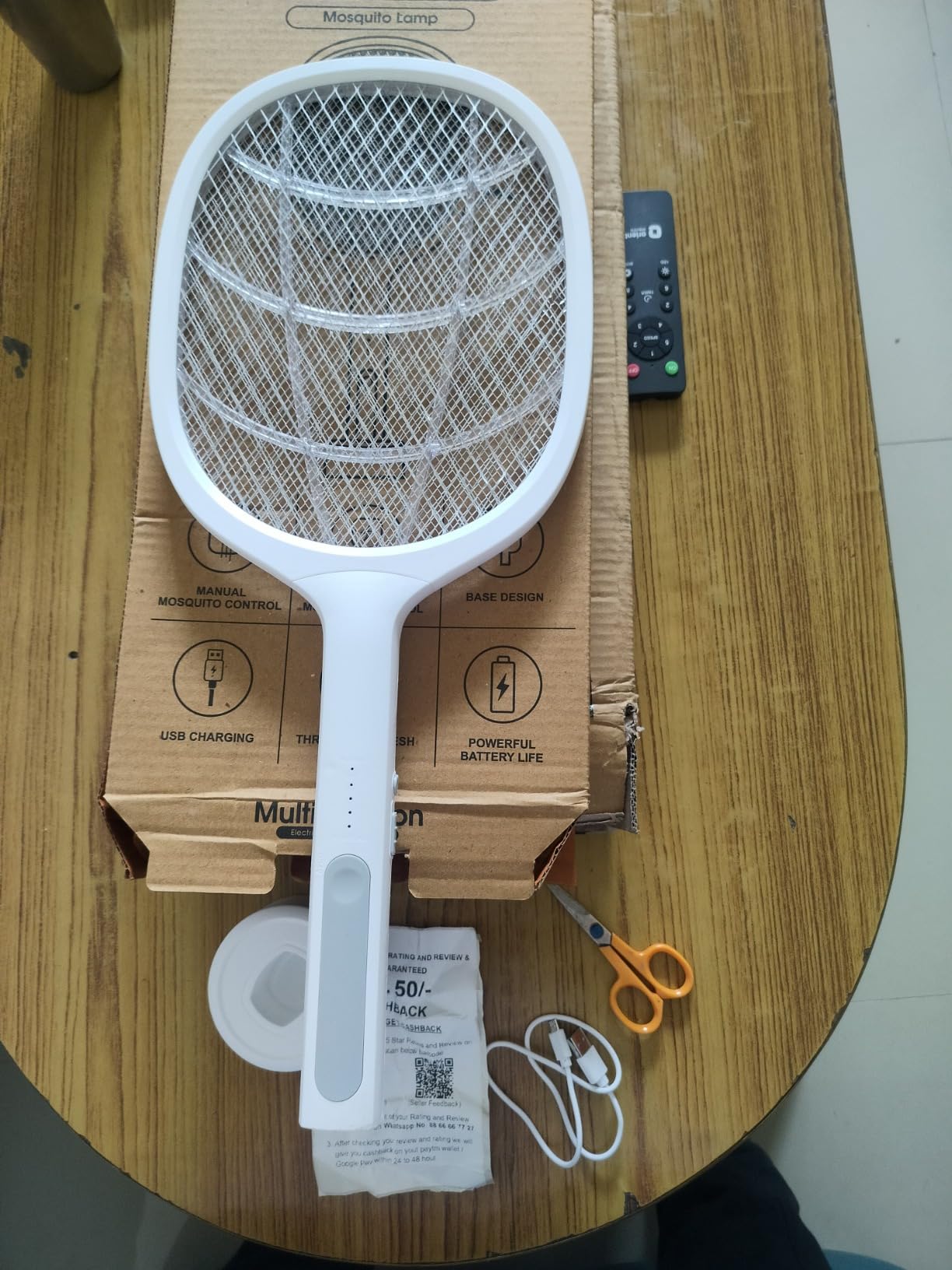 Anley Mosquito Bats Racket Killer Five Nights Mosquito Killer Racket ...