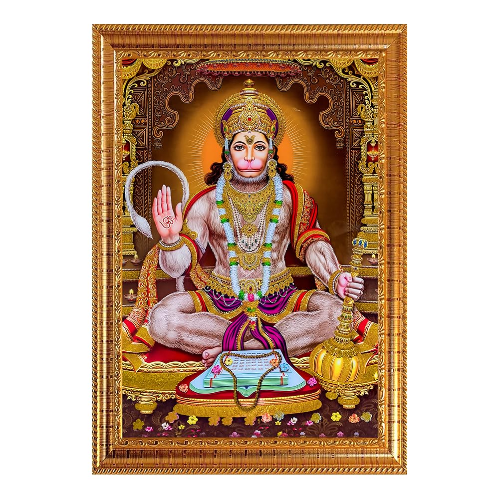 Hanuman Ji Photo Frame Collection - Small and Large Acrylic Frames for ...