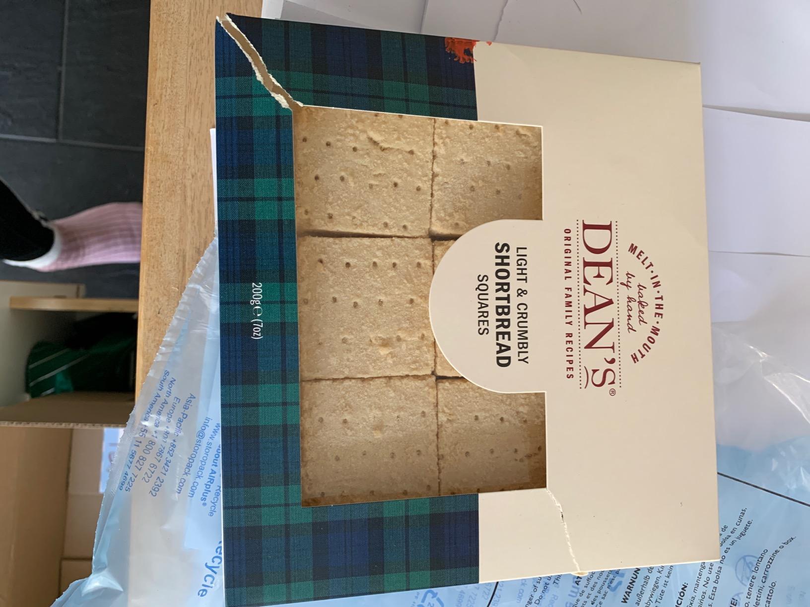 Deans Scottish Shortbread Biscuits - 150g Pack Of Luxury Crumbly ...