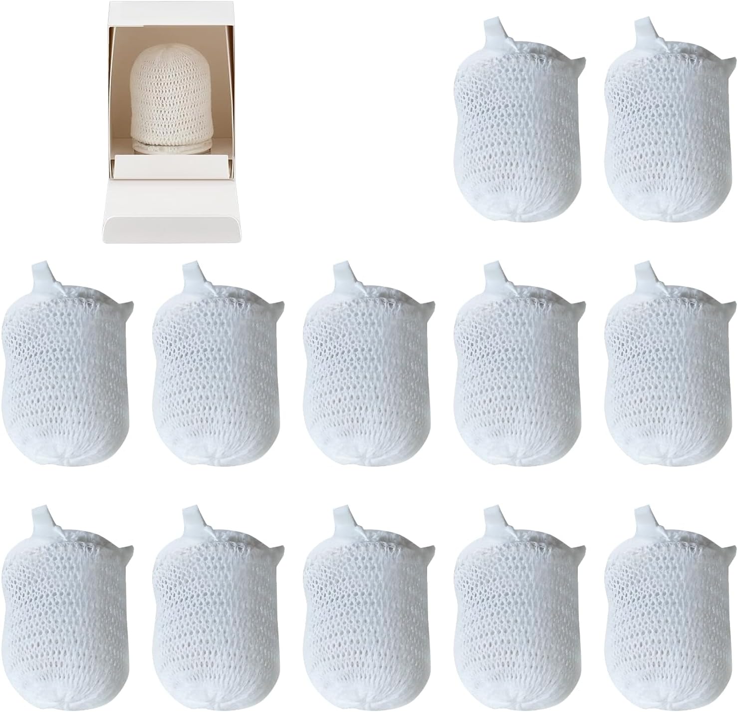 Amazon.com : VLBPCR 12 Pcs/Pk Gas Light Mantle, White Mantles Preformed ...