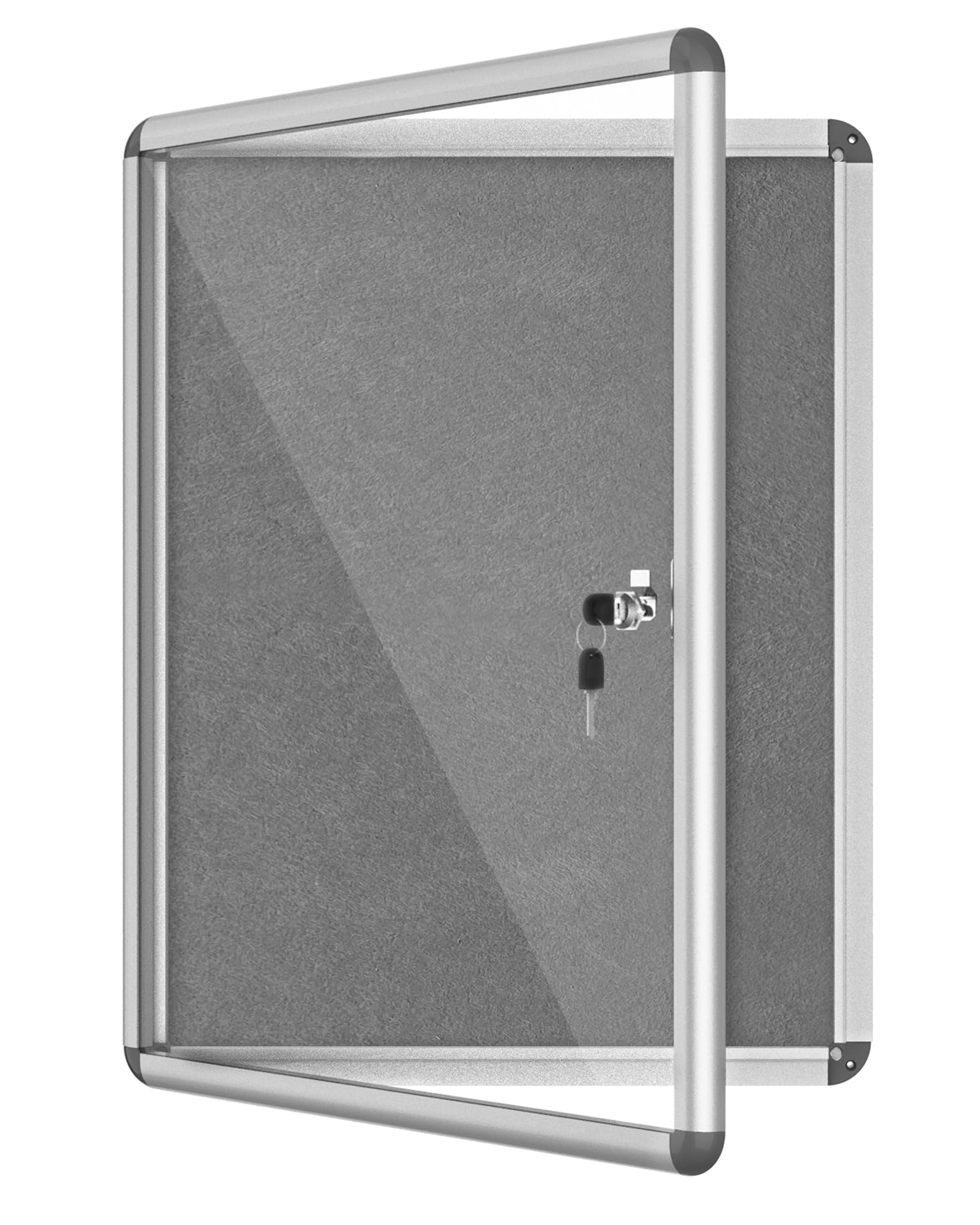 Amazon.com : Mifuro 26"x20" Enclosed Bulletin Board, Lockable Weather ...