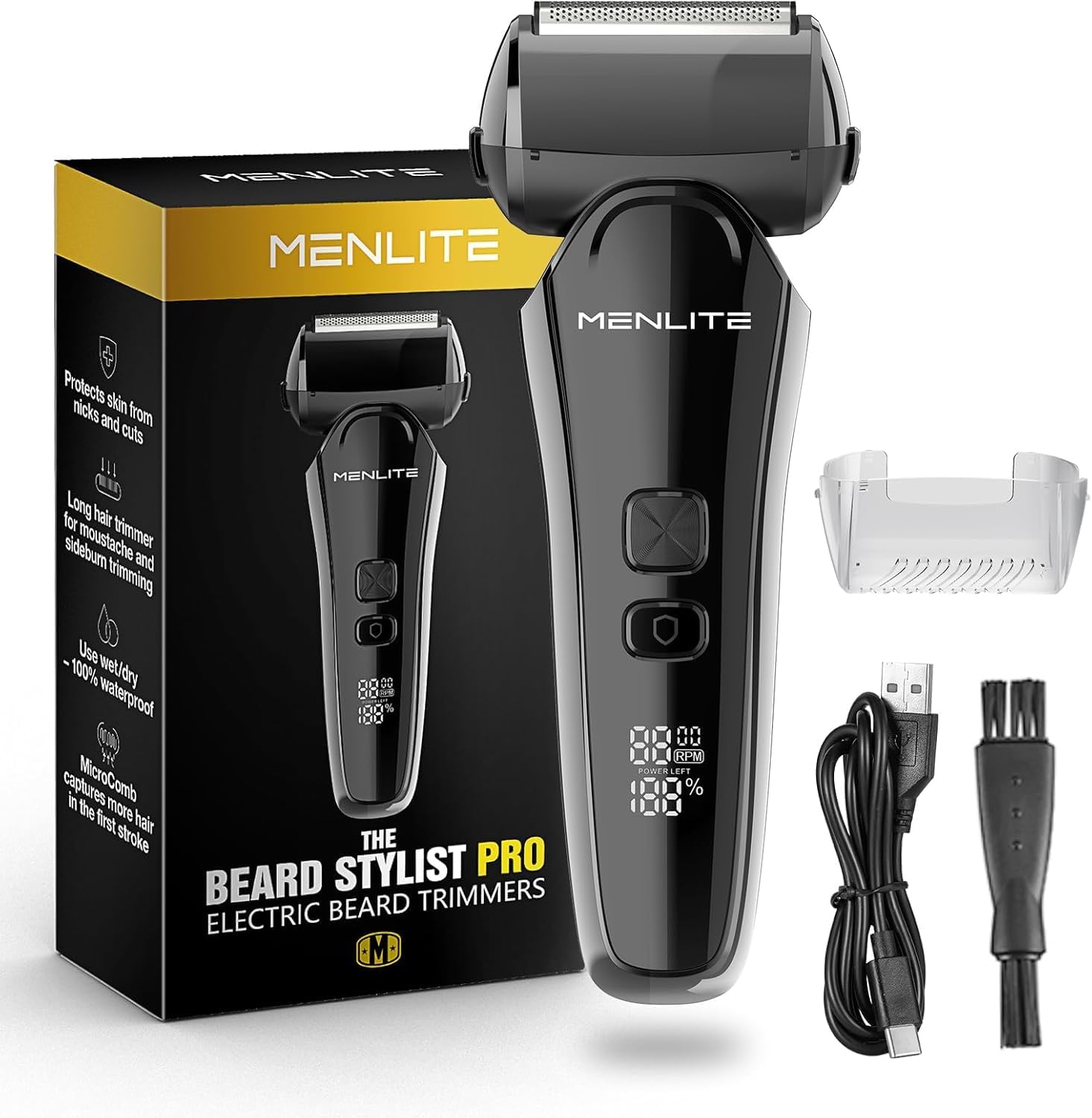 Amazon.com: Electric Razor for Men Face, Electric Shavers for Men ...