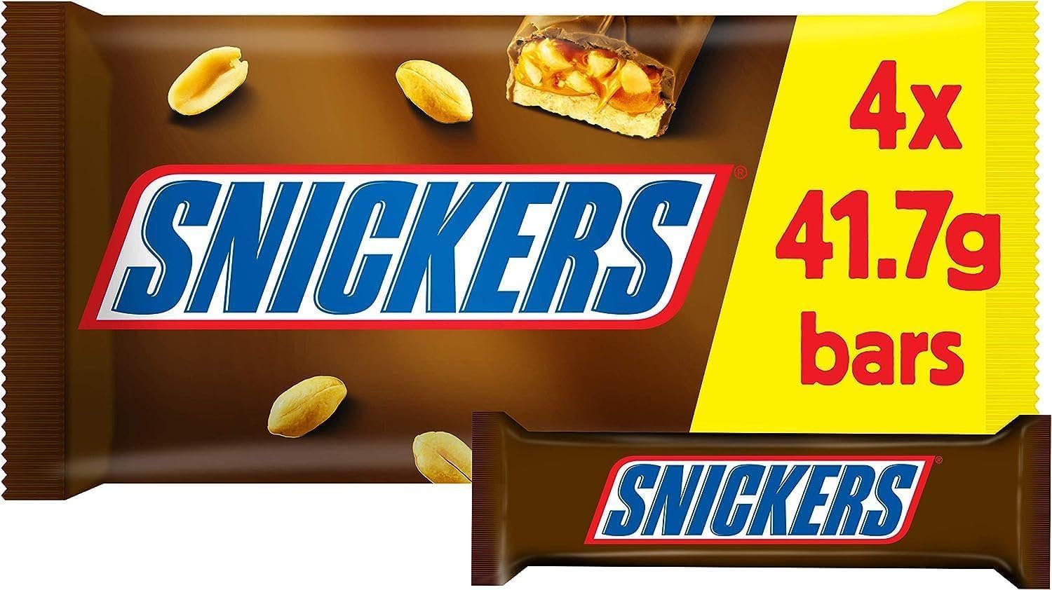 Snickers Chocolate Bars Multipack, Caramel, Peanuts Philippines | Ubuy