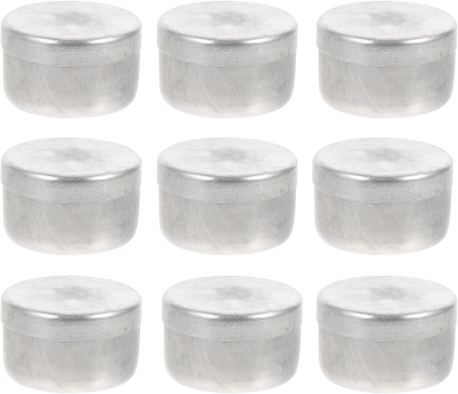 Amazon.com: ULTECHNOVO Aluminum Tin Jar - 9pcs Empty Refillable ...