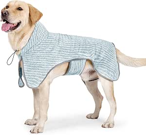 Amazon.com: VTOPVMAX Dog Robes for After Bath, Dog Bathrobe Towel, Fast ...