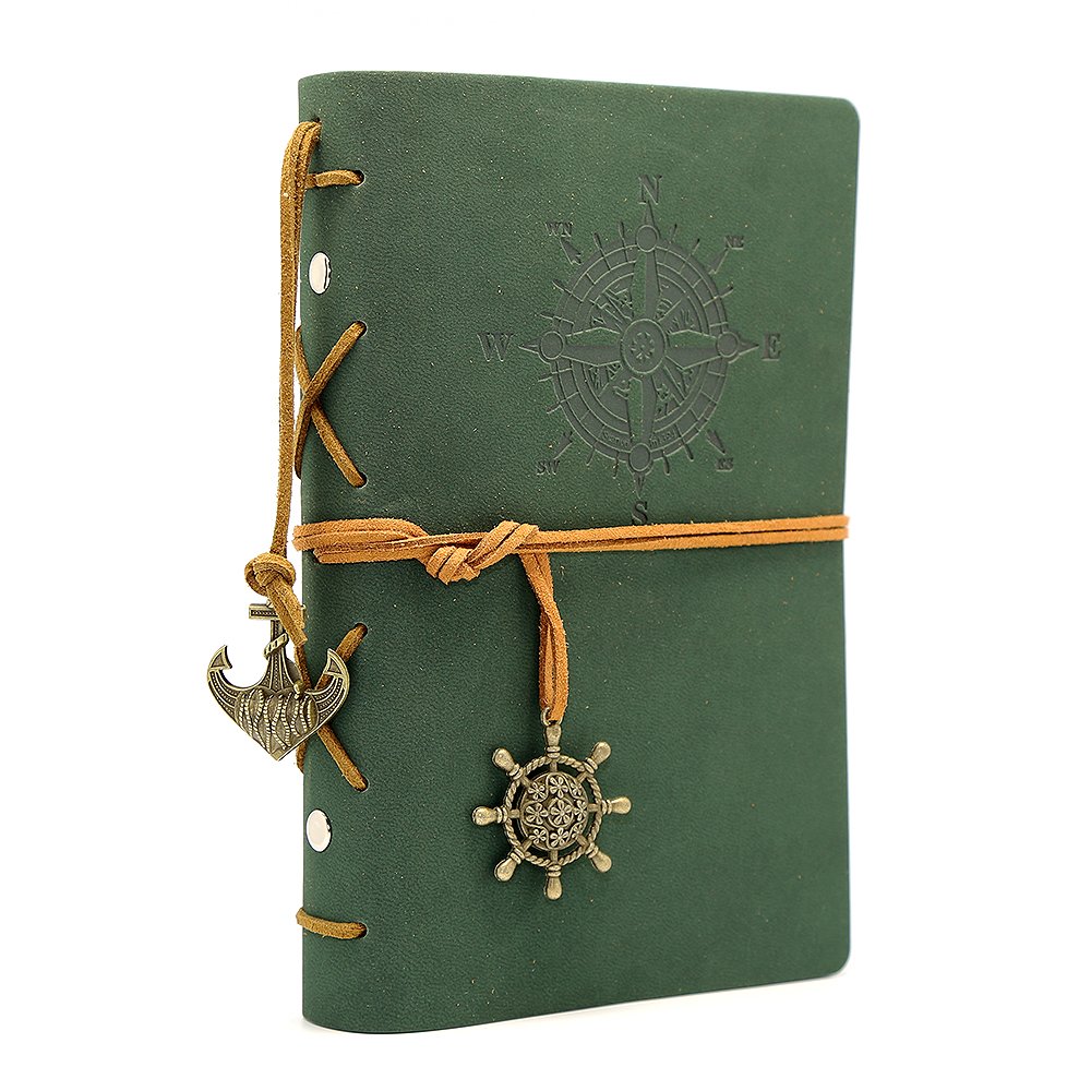 Amazon.com : EvZ Leather Writing Journal Notebook, 7 Inches Vintage ...