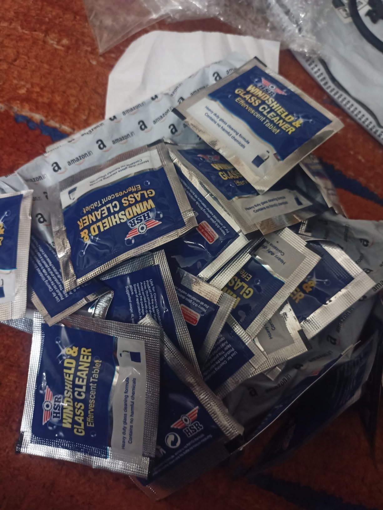 HSR Car Accessories 20PCS/1Set Car Wiper Detergent Effervescent Tablets ...