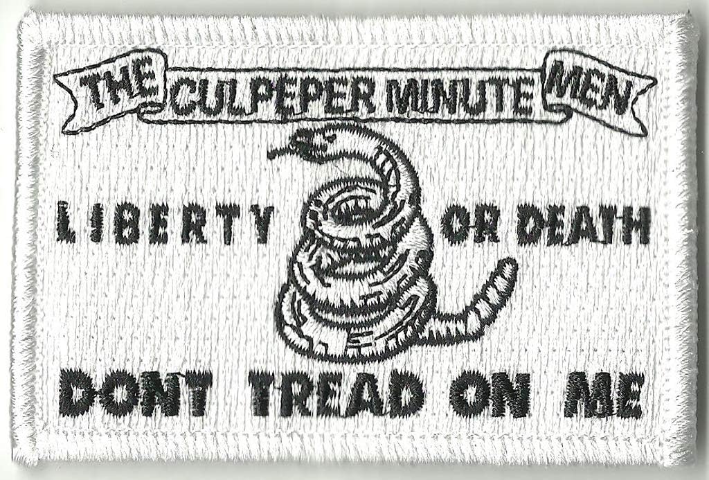 Amazon.com: Culpeper Minute Men Tactical Patch - 2"x3" : Sports & Outdoors