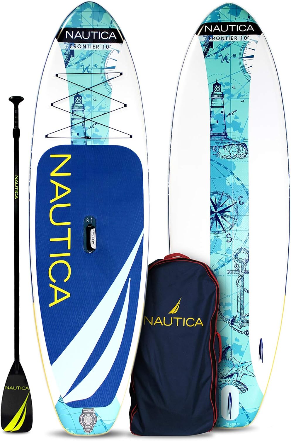 Nautica Inflatable Paddle Board - Frontier - Complete Inflatable SUP ...