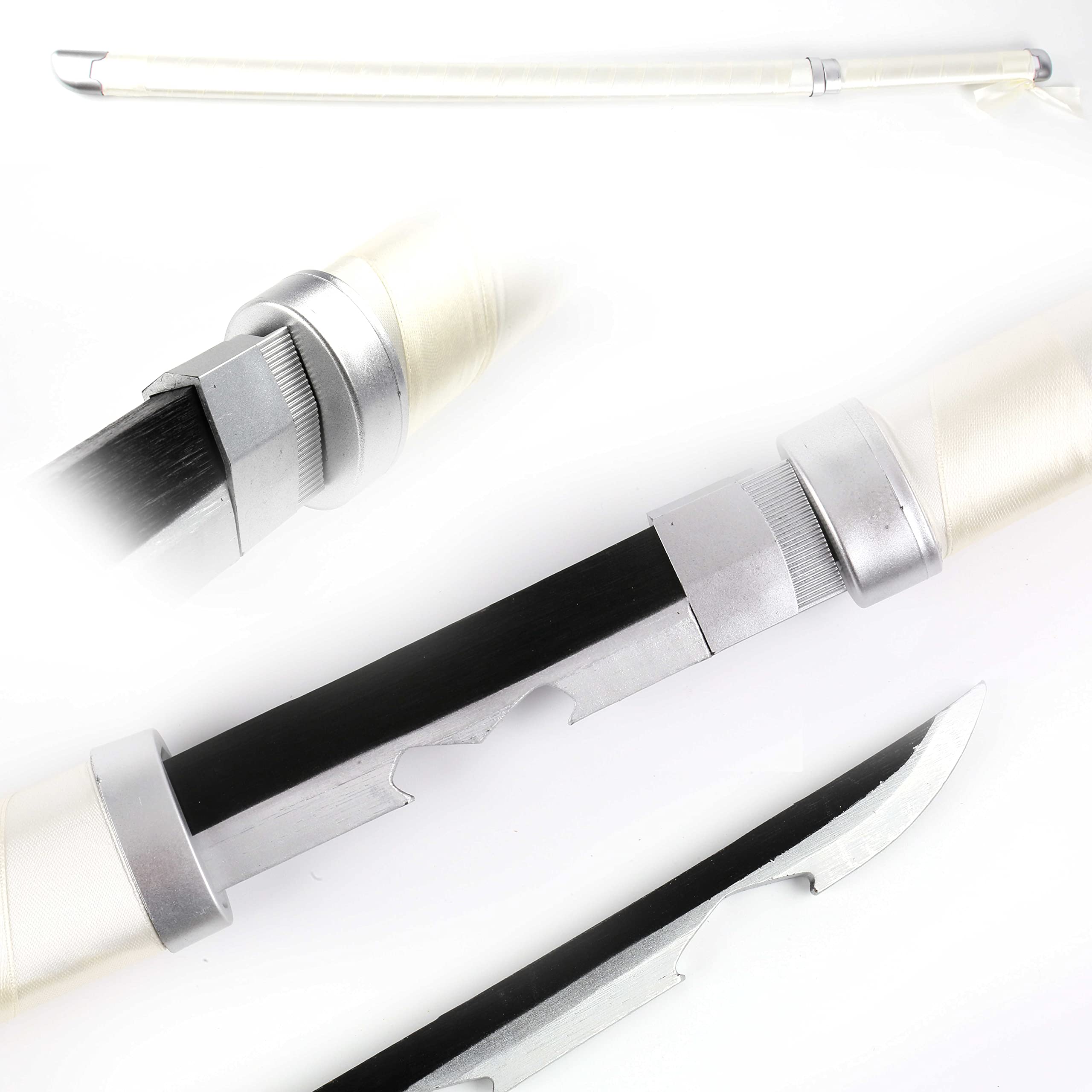 Twinkanime Demon Slayer One Piece Katana Samurai Sword Natural Bamboo ...