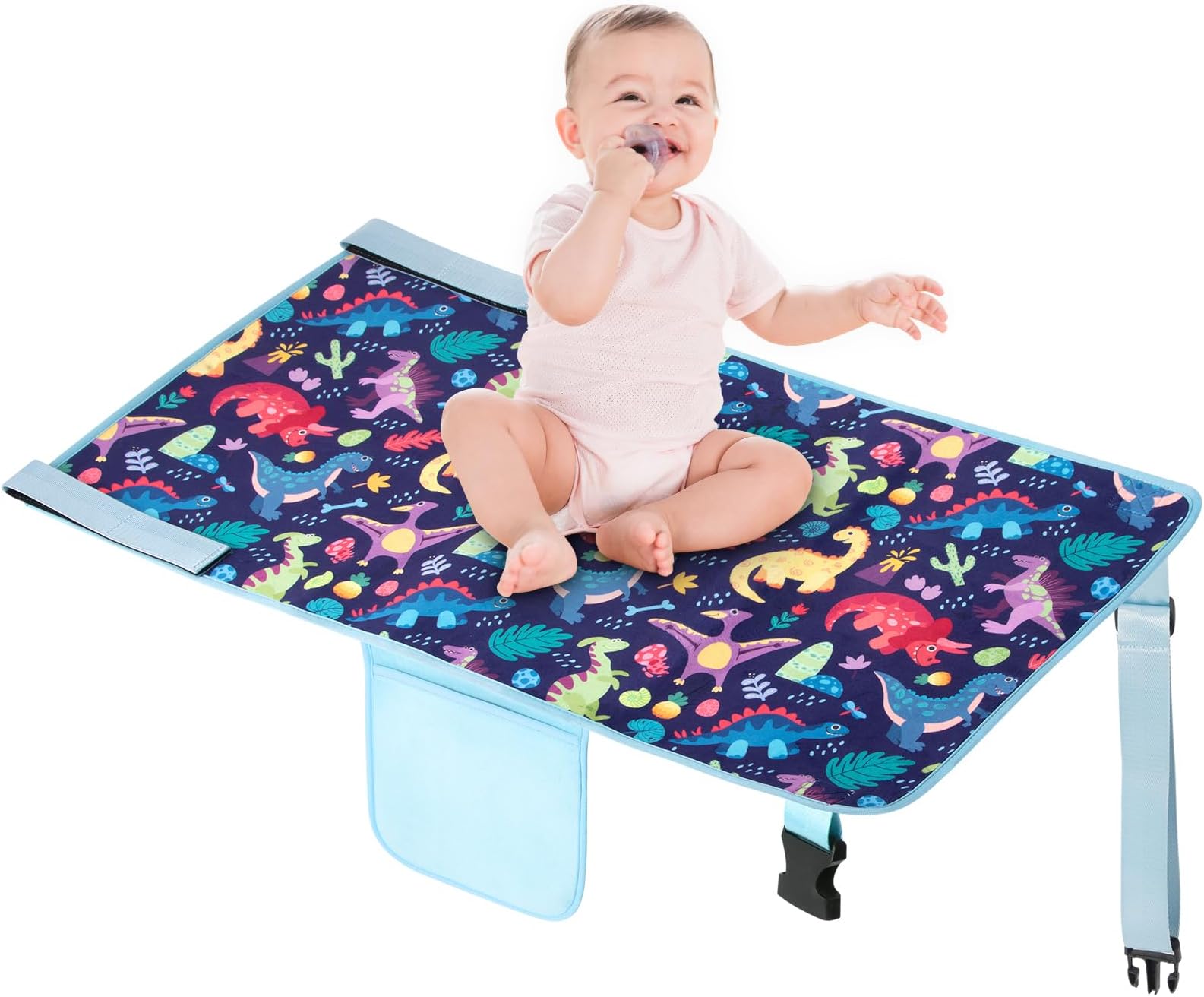 Amazon.com: FUNSTAR Airplane seat Extender for Kids, Toddler Airplane ...