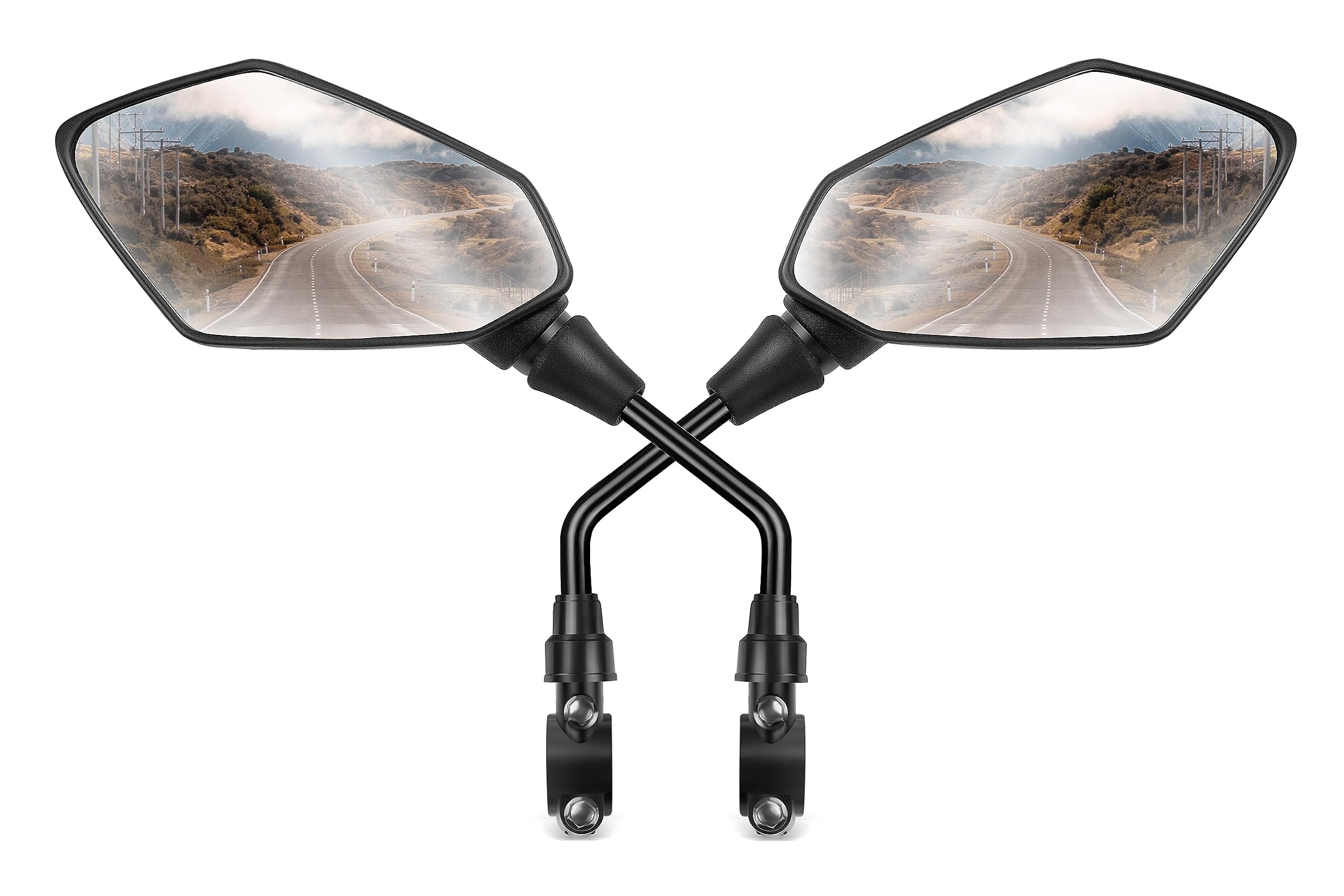 Amazon.com: Bavel Bike Mirror,2 Pack (1 Pair)Bicycle Handlebar Mirrors ...