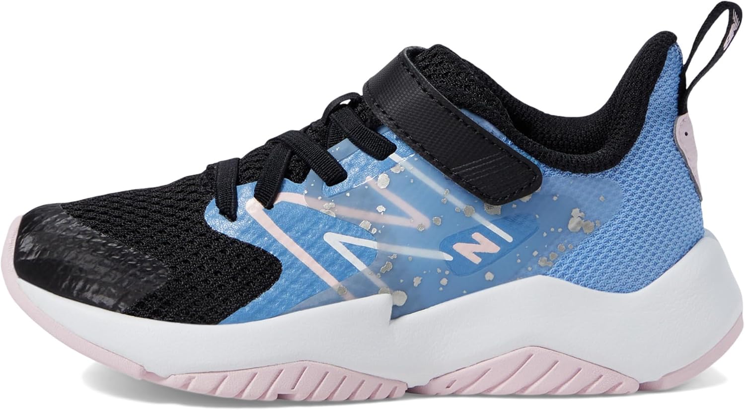 Amazon.com | New Balance Rave Run V2 Bungee Lace with Top Strap Shoe ...