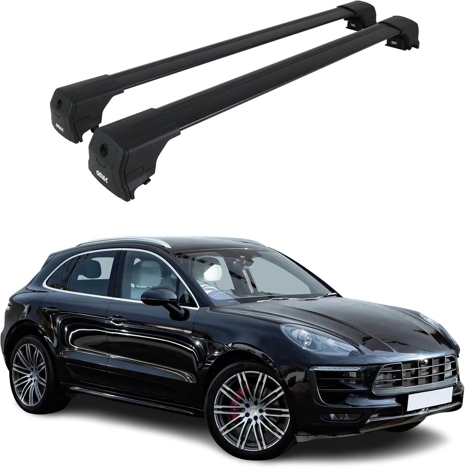 OMAC Aluminium Dachträger Querträger für Mitsubishi Outlander III 2013 ...
