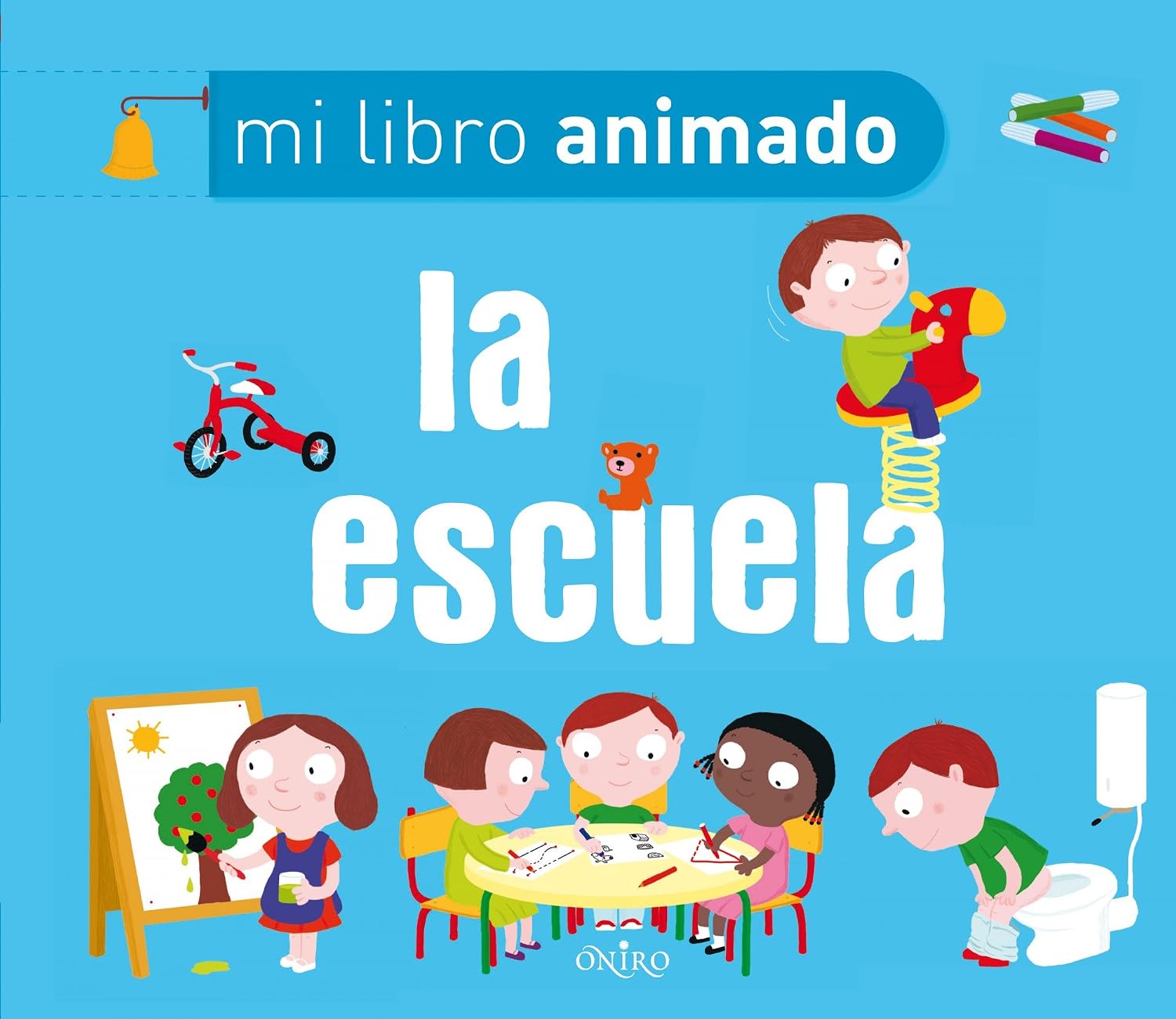 Amazon.com: La escuela: mi libro animado: 9788497545747: Choux ...