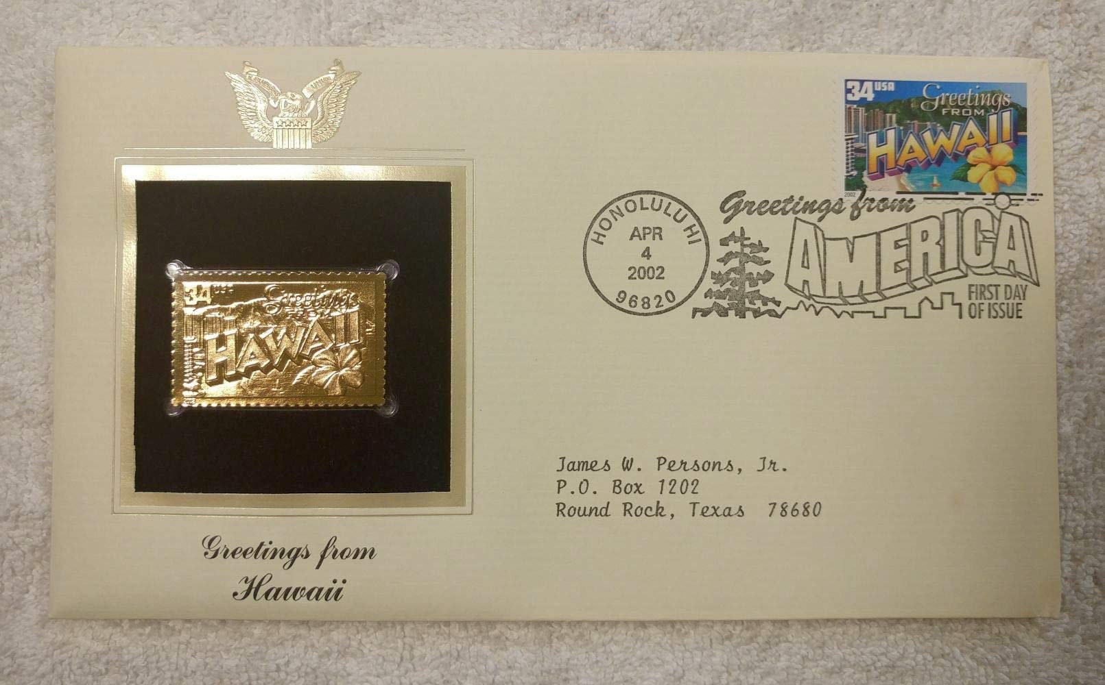 Hawaii Postmark Stamp