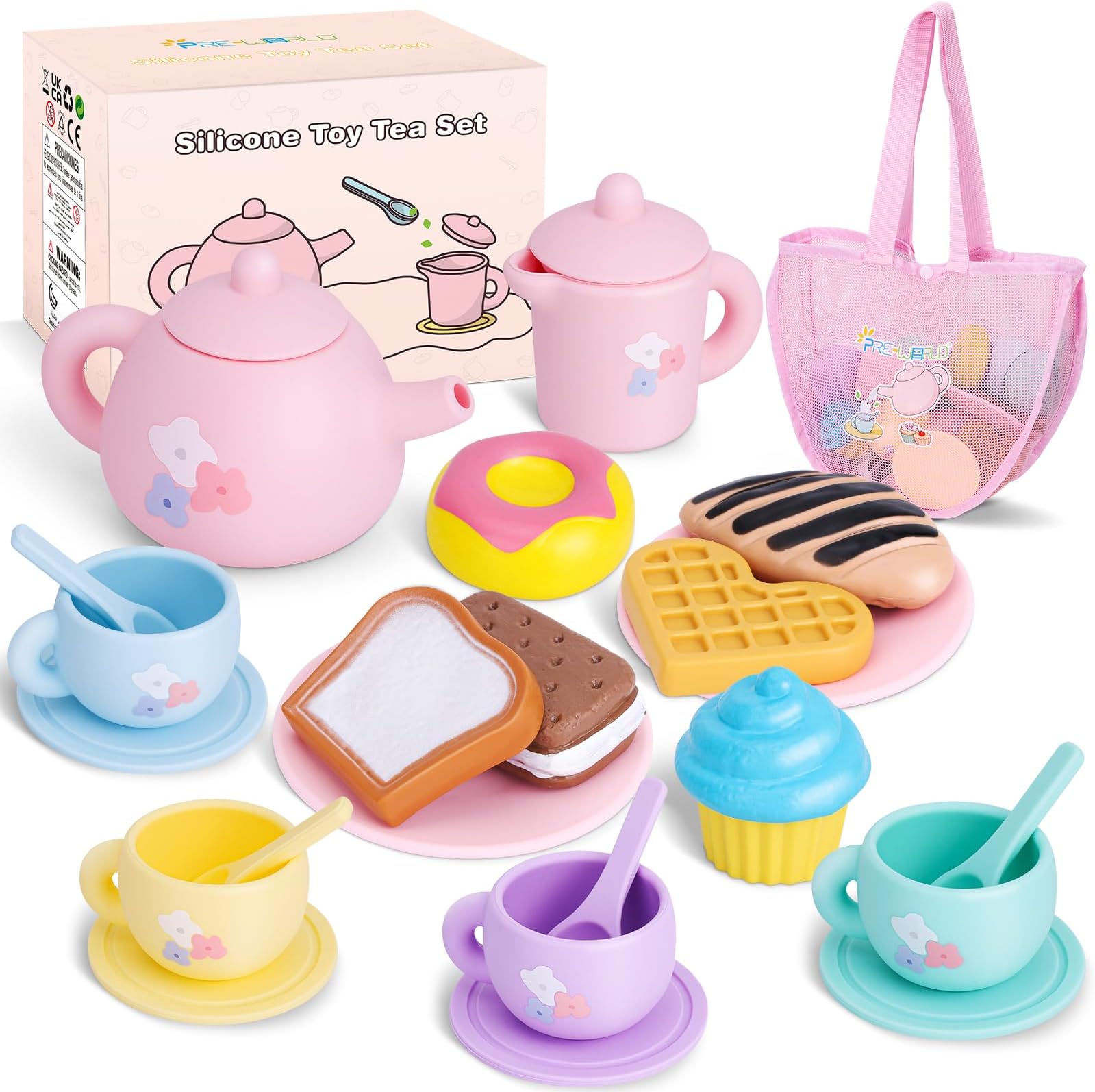 Amazon.com: Mud Pie Tea Party Play Set : Toys & Games