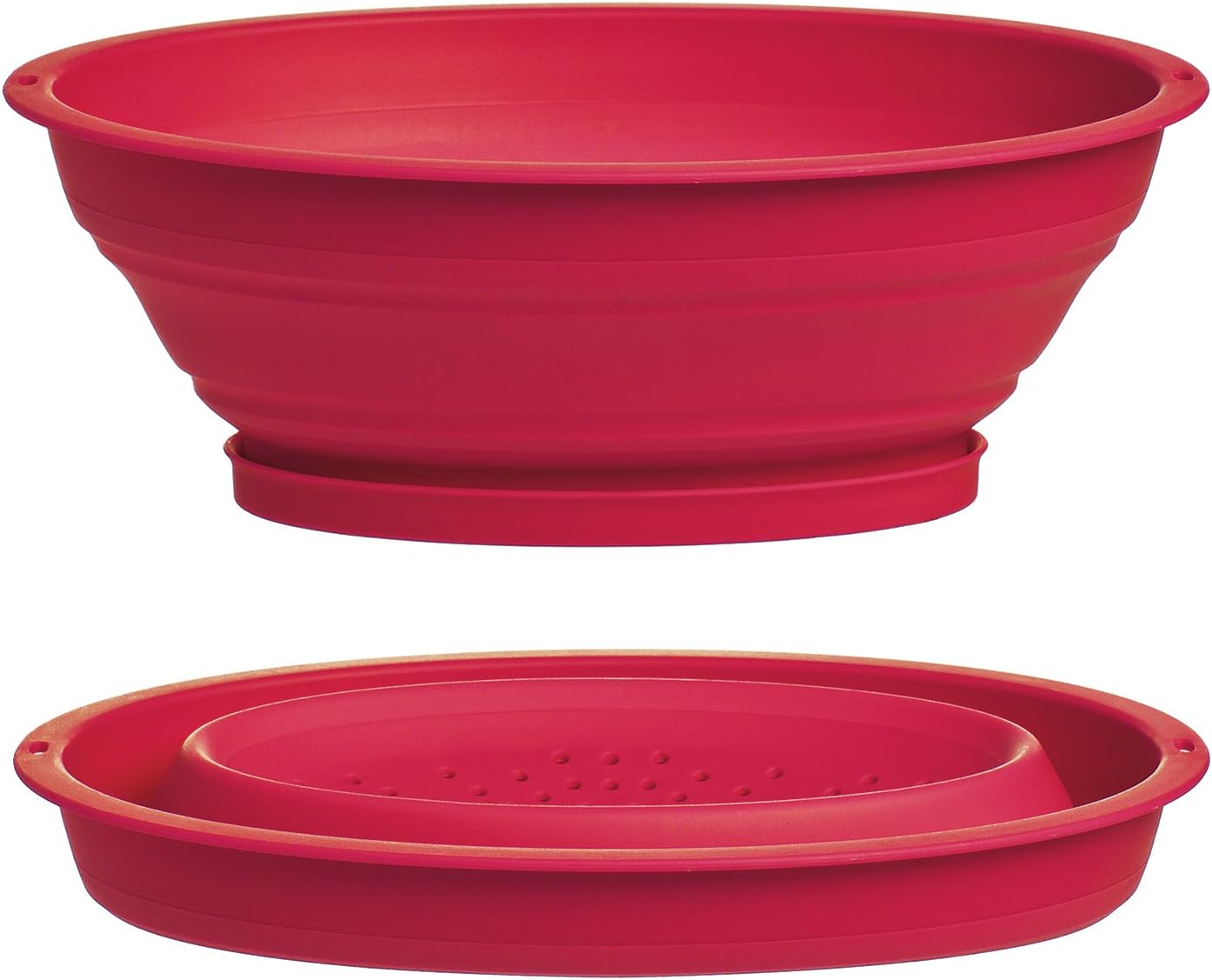 Amazon.com: Handy Housewares 2 Piece Nesting Mini Food Colander Set ...