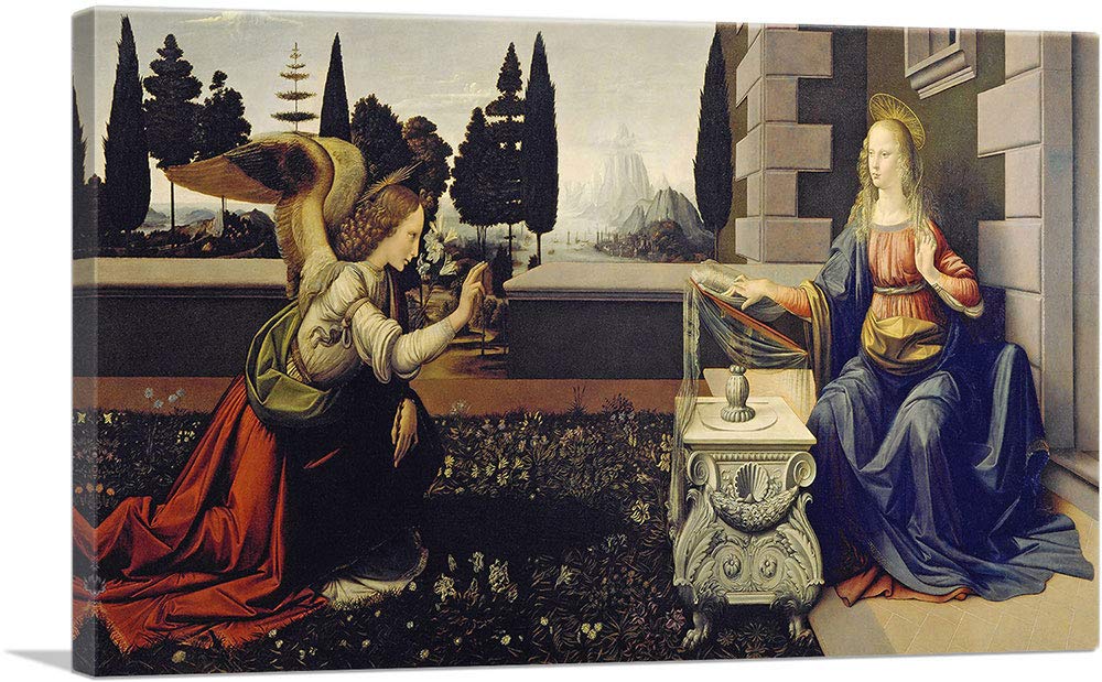 The Annunciation Da Vinci