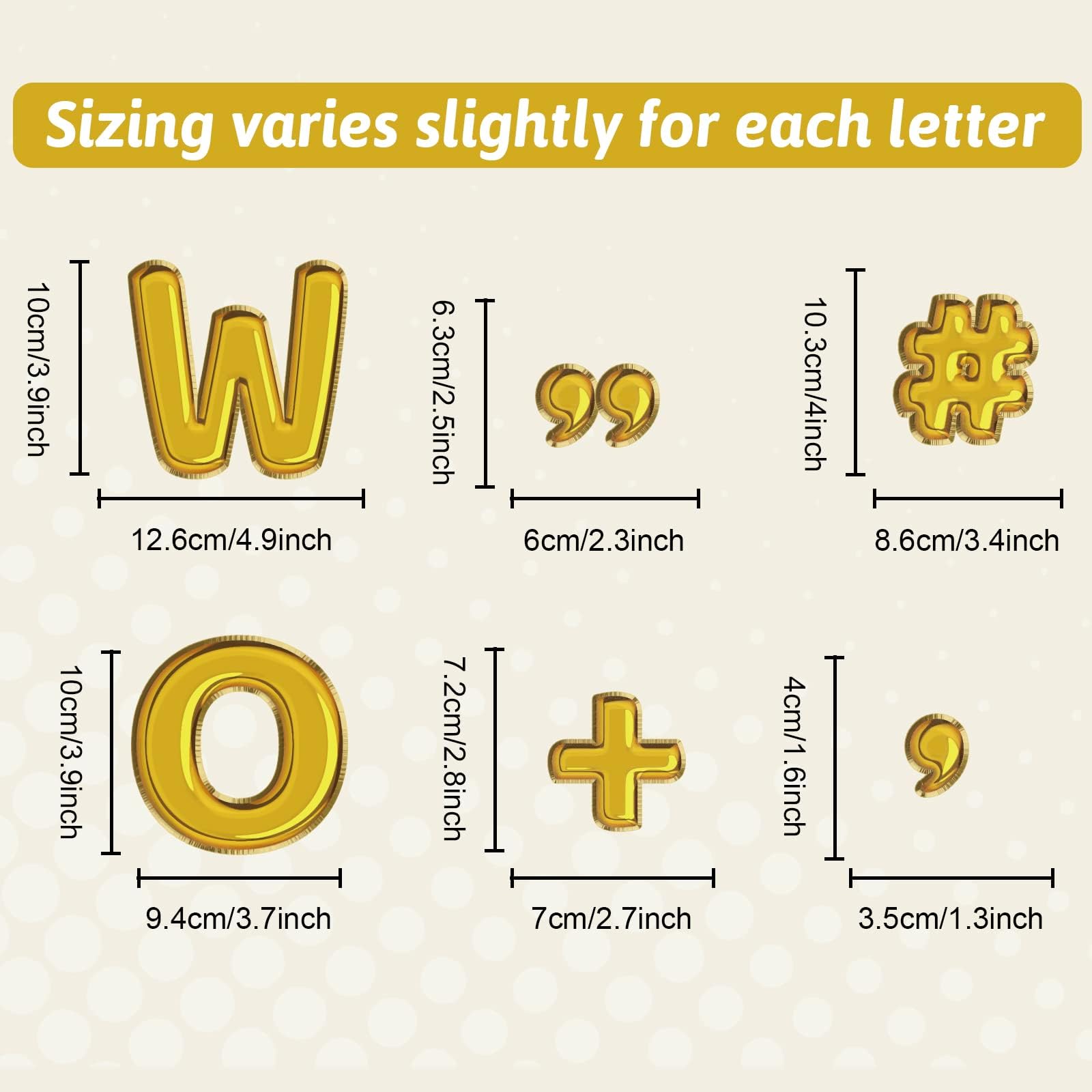 Snapklik.com : 260 Pcs Gold Bulletin Board Letters For Classroom 4 ...