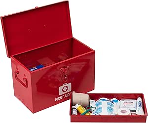 Amazon.com: Mind Reader First Aid Box for Emergency Supplies & Medical ...