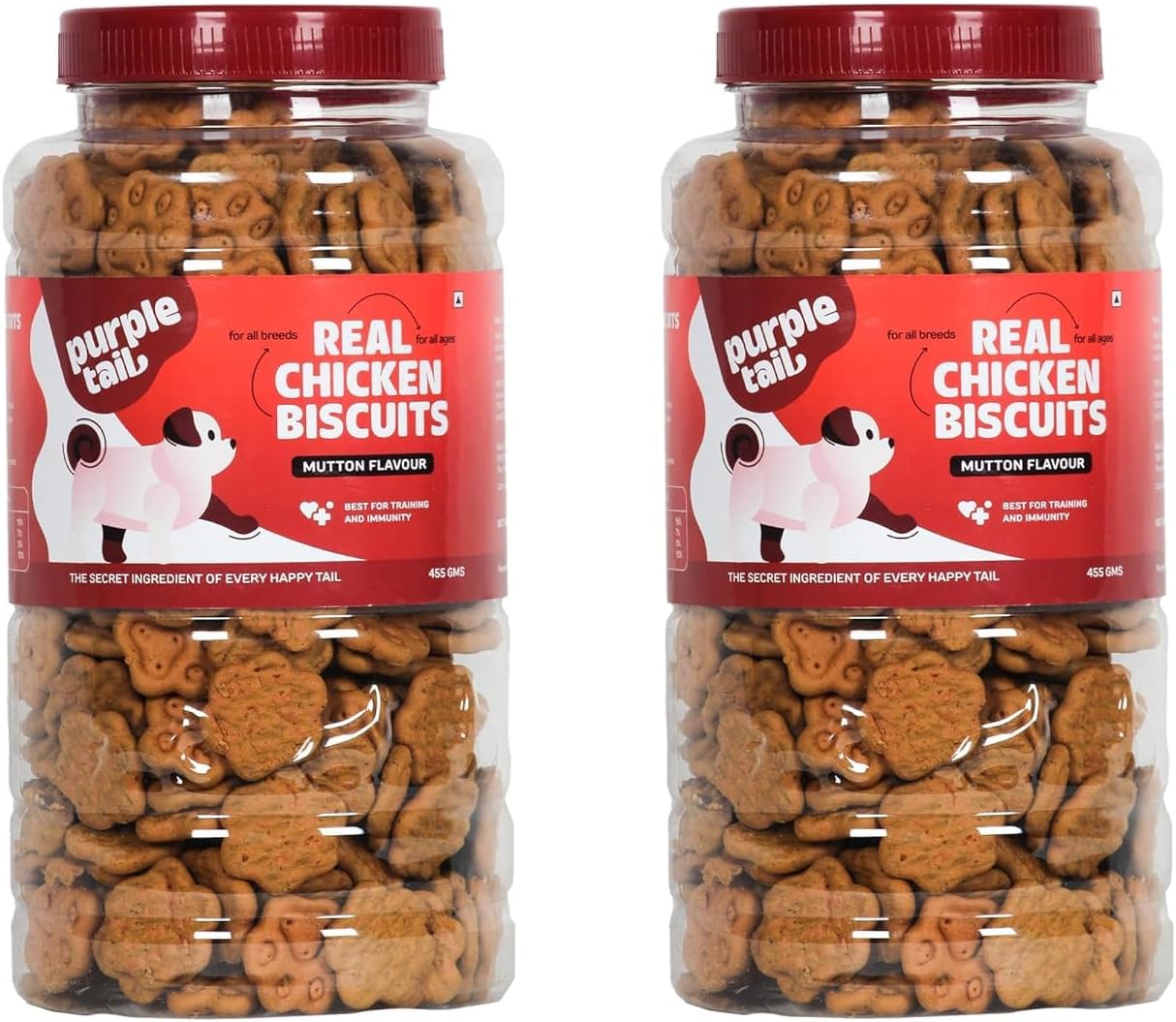 Buy Purple Tail Dog Biscuit Mutton Flavour | Dog Biscuits for Adult Dog ...