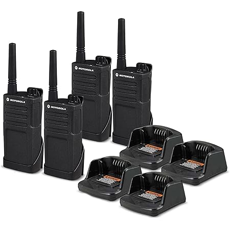 Amazon.com: 6 x Motorola RMM2050 On-Site 2-Way Radio (RMM2050) - 6 Pack ...