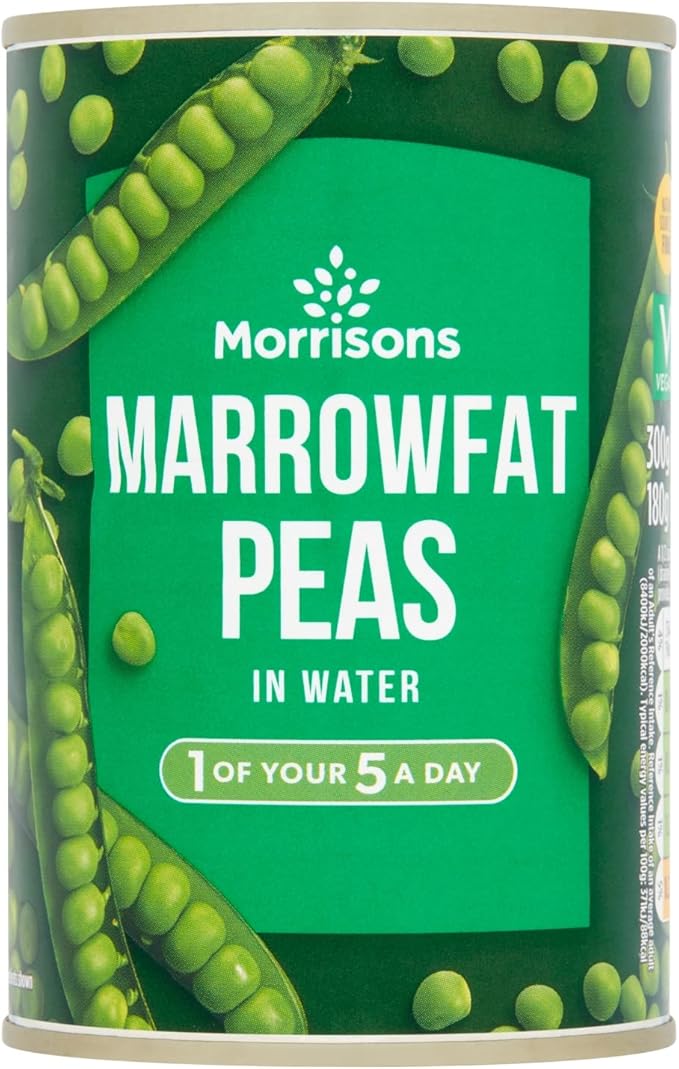 Morrisons Marrowfat Peas, 300g : Amazon.co.uk: Grocery