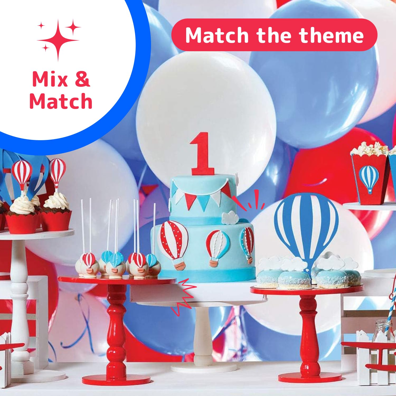 Snapklik.com : Prextex 75 White Party Balloons 12 Inch White Balloons