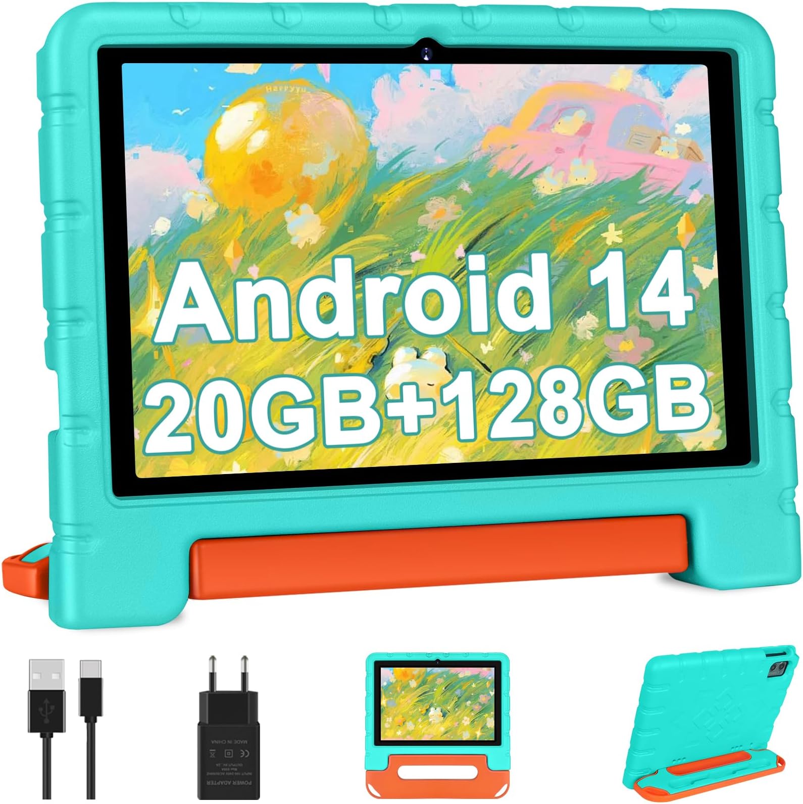 DOOGEE U9 Kid Kinder Tablet 10 Zoll Android 13 Tablet, 7GB RAM+64GB ROM ...