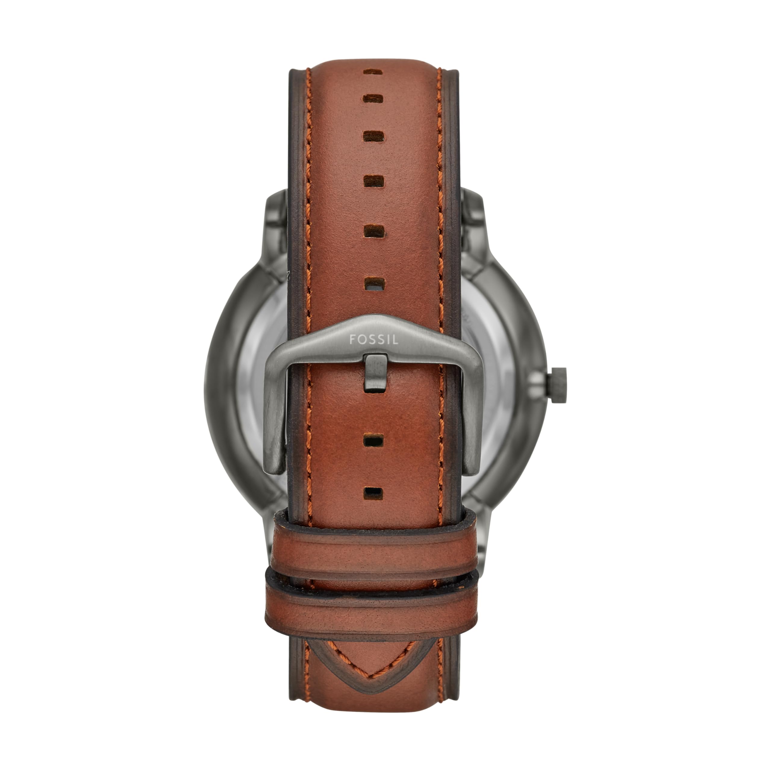 Snapklik.com : Fossil Mens Neutra Automatic Stainless Steel And Leather ...