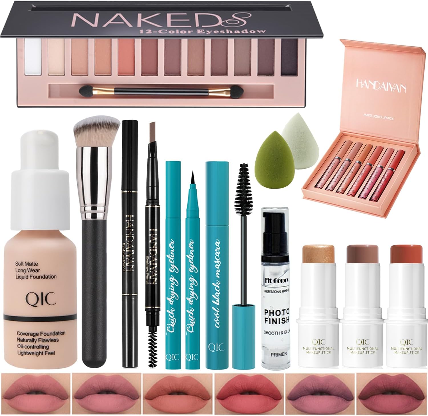 Amazon.com : YBUETE Makeup Set, All in One Makeup Set Kit for Women ...