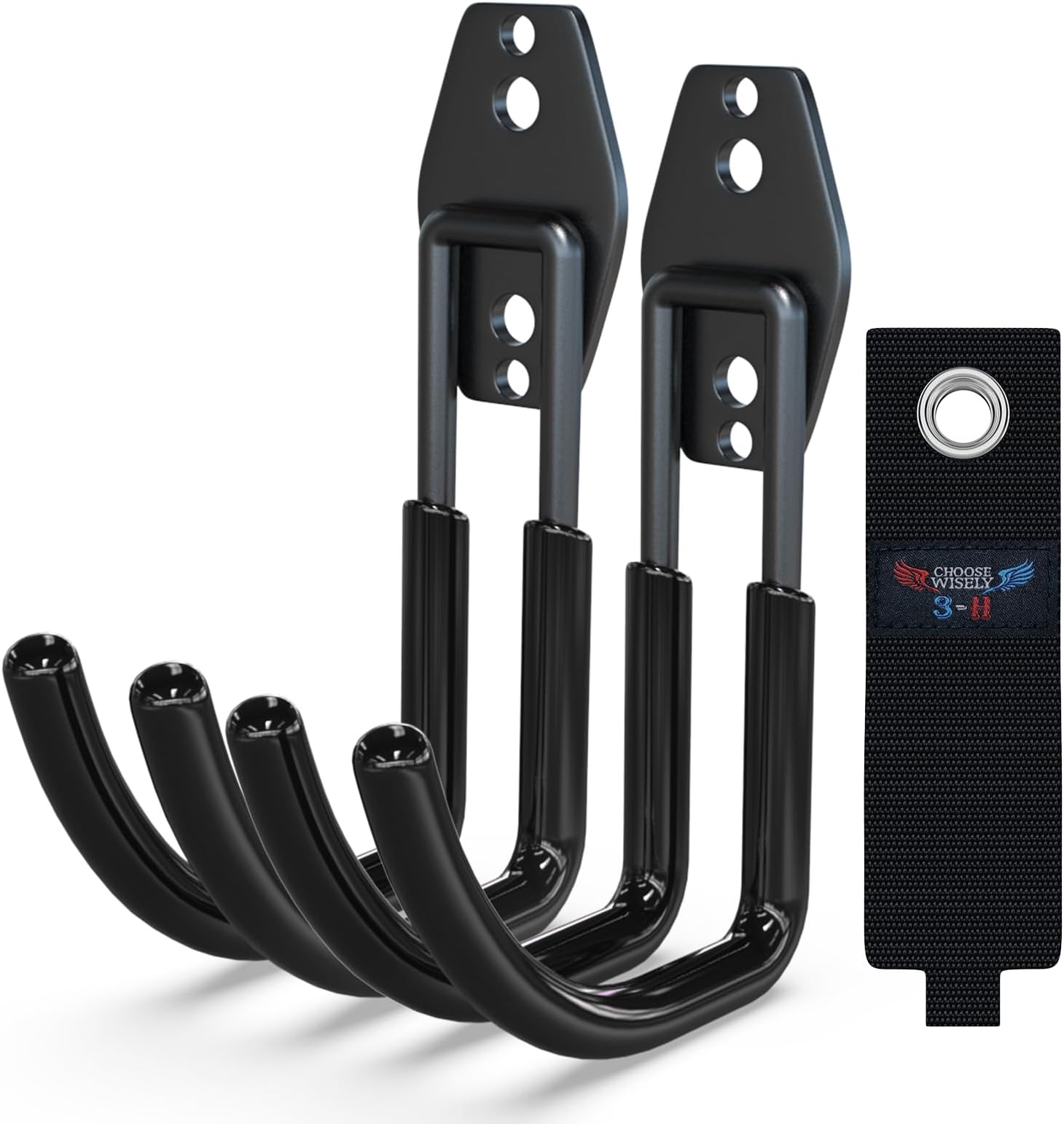 Amazon.com: IBERDE Hose Holder- Metal Garden Hose Hanger, Garden Hose ...