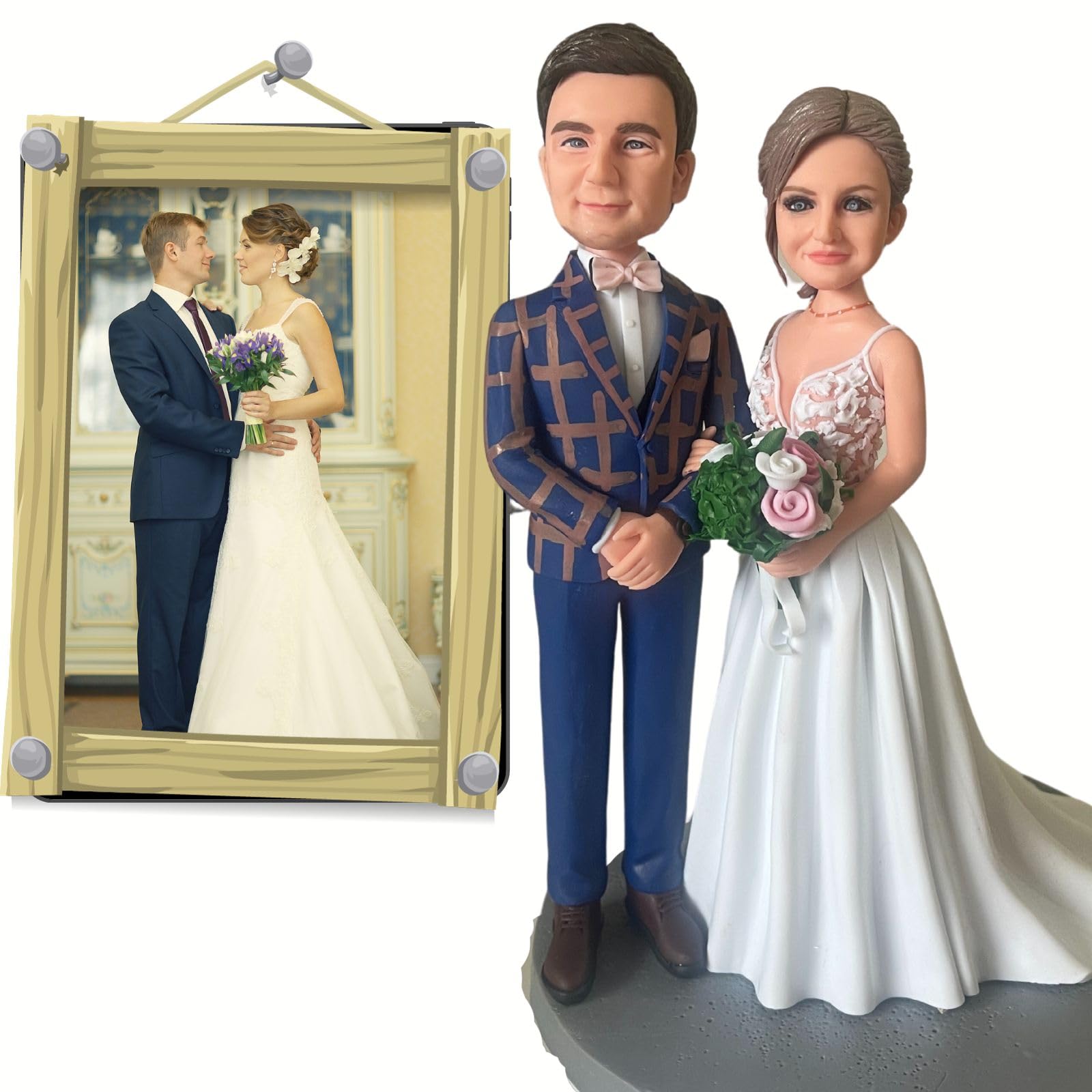 Custom Figurines For Weddings Bronze Custom Figurines, Wedding