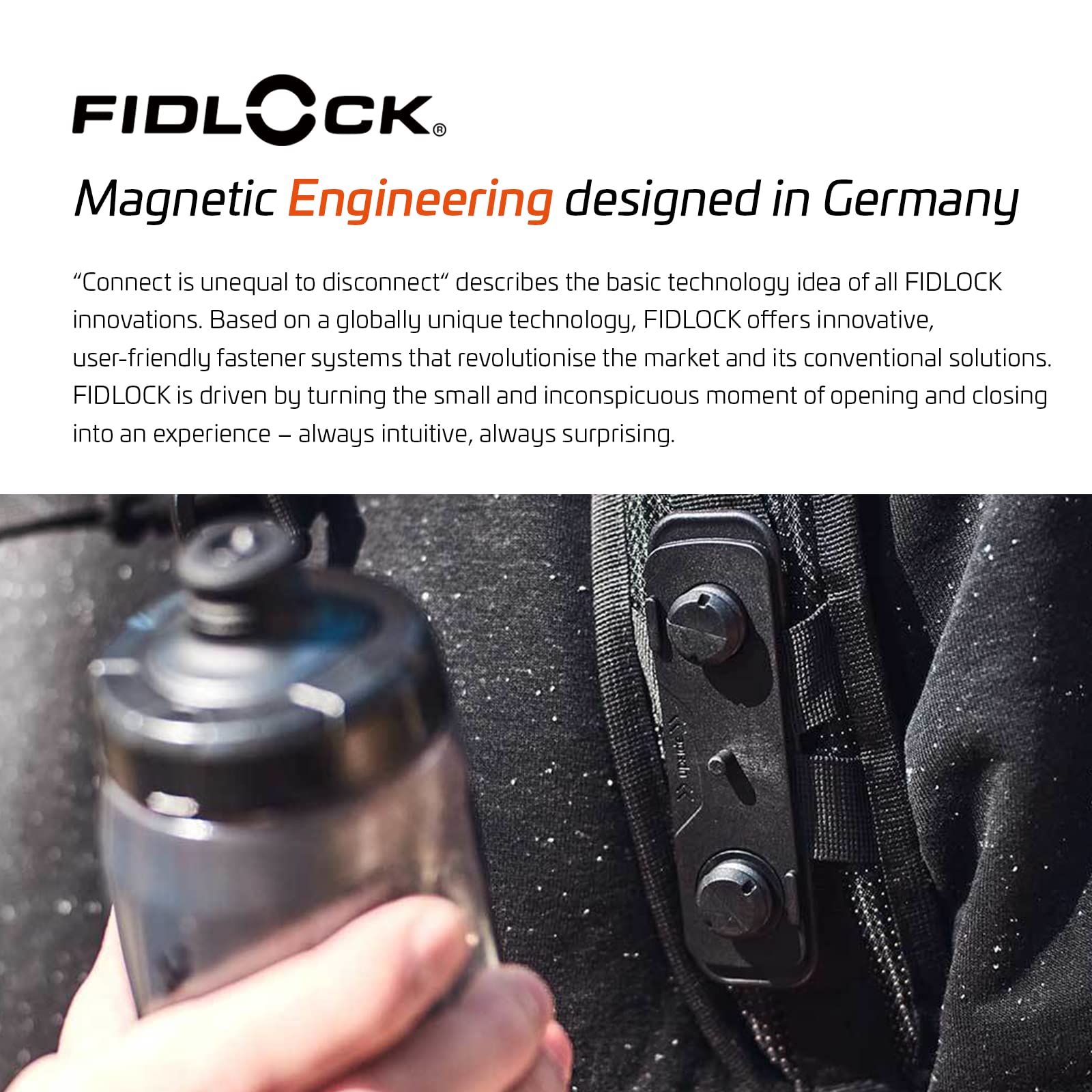 Snapklik.com : Fidlock TWIST Tex Base - Extra Water Bottle Holder For ...