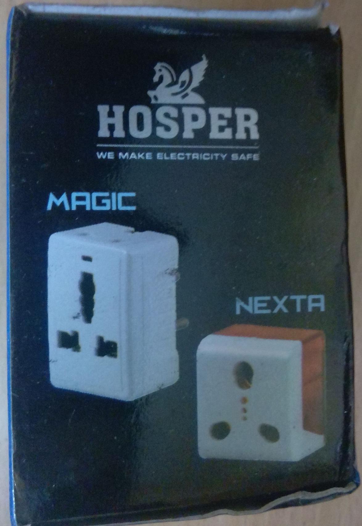 Hosper NEXTA Long Wire Surge Protecto (4m Wire) - 4 Switch + 4 Sockets ...