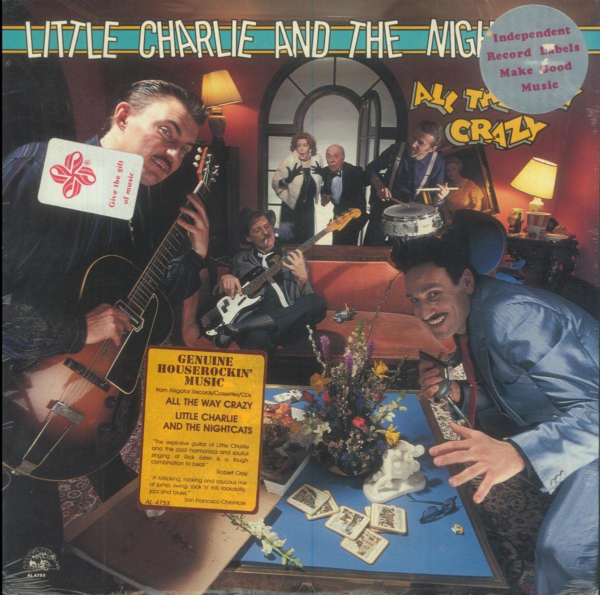 Little Charlie And The Nightcats - All the Way Crazy [Vinyl] - Amazon ...