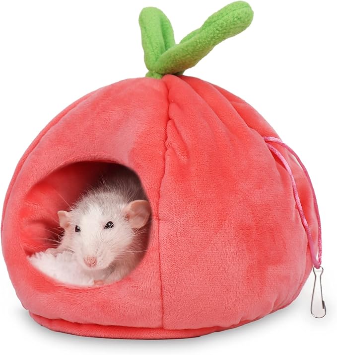 Amazon.com : Pet Hideout House - Rat Beds, Small Animal Washable Cage ...