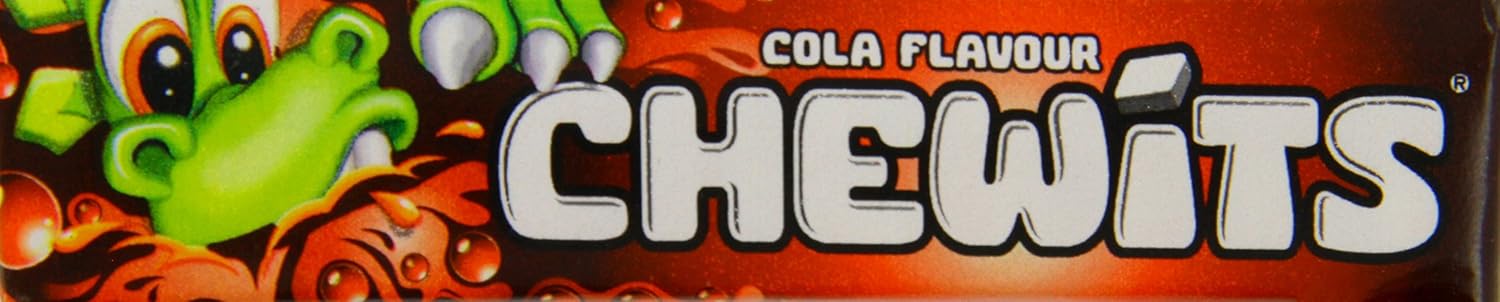 Chewits Cola Chewy Sweets, Multi Color, Mixed-Fruit, 30 g, Pack of 40 ...