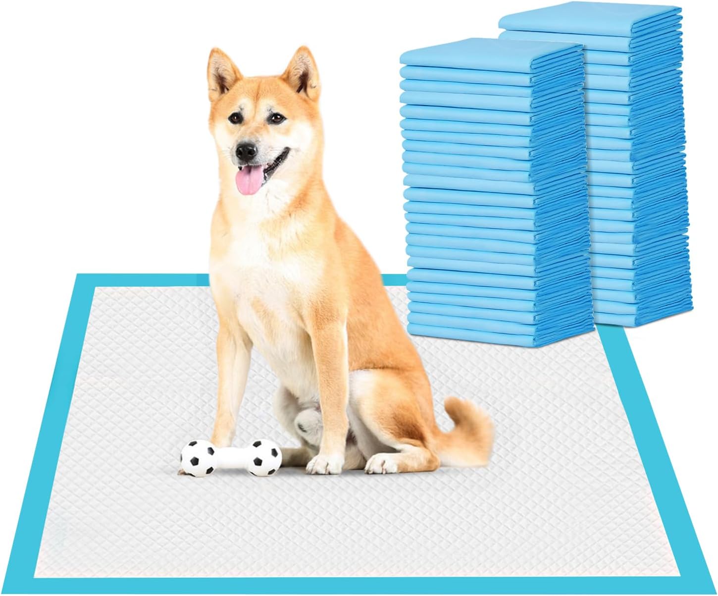 Amazon.com: Cleanpethome Dog Pee Pads Extra Large 28"x34", Super ...