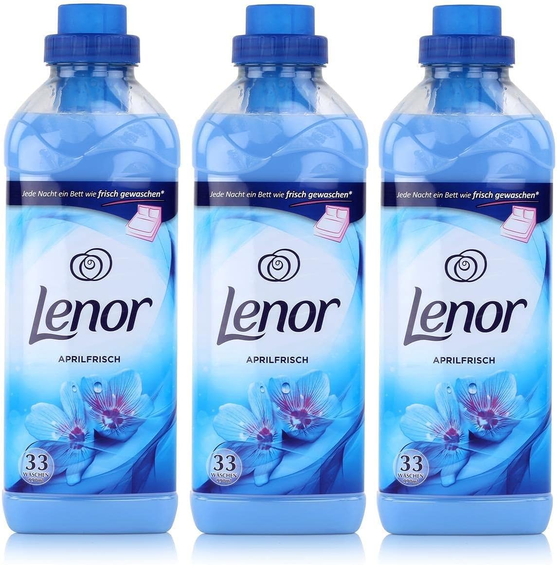 Lenor Aprilfrisch Weichspüler 3 x 990ml : Amazon.de: Drogerie ...