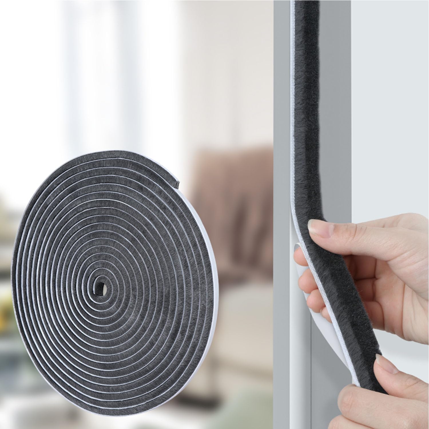 CRL W125C .250" (6.3 mm) Storefront Door Pile Weatherstrip - 100 ...