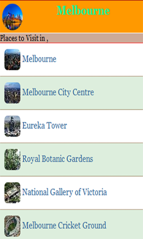 Melbourne - App on Amazon Appstore